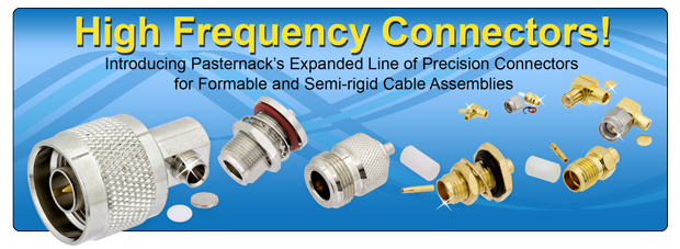 Precision RF Connectors at High Frequency for Formable and Semi Rigid Cable