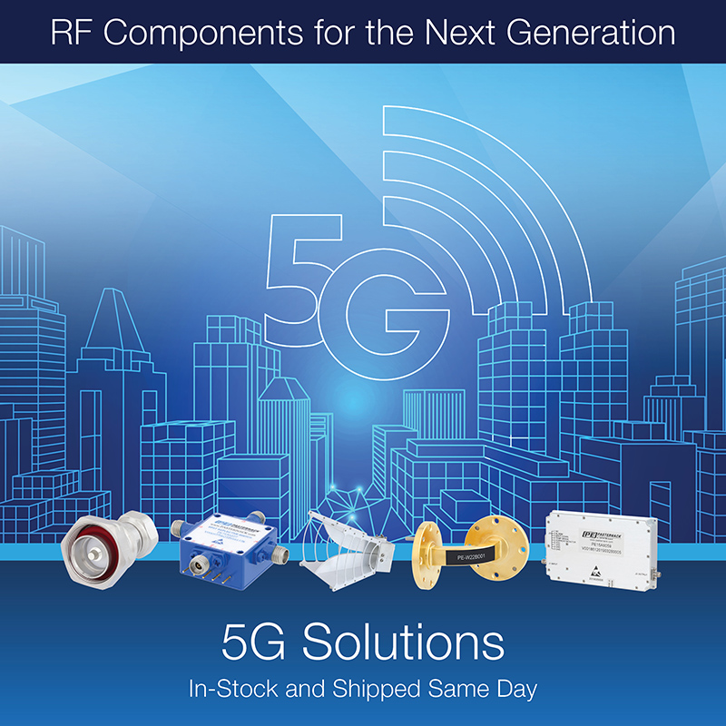 5G RF Components, 5G Adapters, 5G Connectors