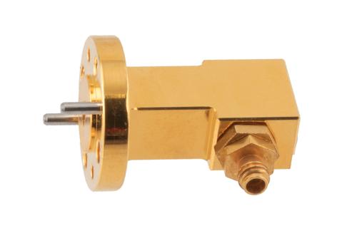 WR-12 UG-387/U Round Cover Flange to 1.0mm Female Waveguide to Coax ...