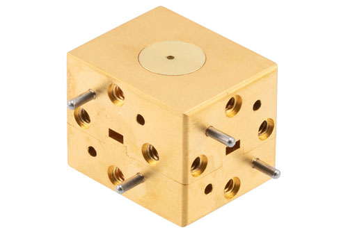 WR-12 Waveguide Circulator, 76 GHz to 78 GHz, 15 dB min Isolation, UG ...