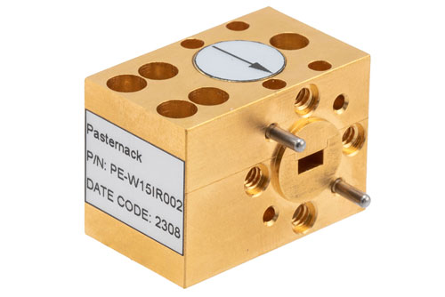 Wr 15 Waveguide Isolator From 65 Ghz To 71 Ghz 15 Db Min Isolation Ug