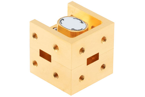 WR-28 Waveguide Circulator, 26.5 GHz to 40 GHz, 16 dB min Isolation ...