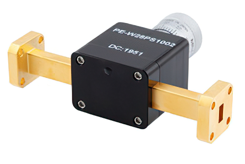 0 to 180 Degree WR-28 Waveguide Phase Shifter, From 26.5 GHz to 40 GHz ...