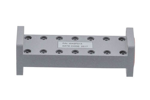 Lowpass Waveguide Filter With Wr 42 Interface Operating From 202 Ghz To 212 Ghz