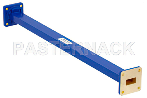 WR-62 Commercial Grade Straight Waveguide Section 12 Inch Length with ...