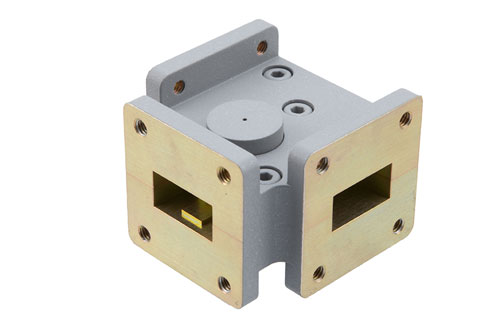WR-75 Waveguide Circulator, 9.84 GHz to 15 GHz, 20 dB min Isolation ...
