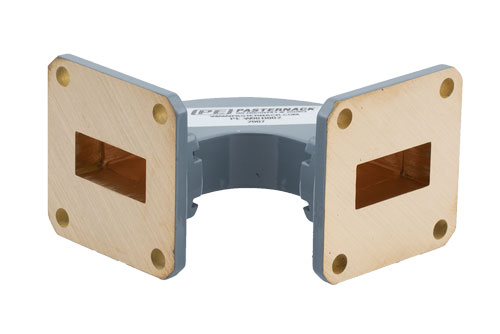 WR-90 Commercial Grade Waveguide H-Bend with UG-39/U Flange Operating ...