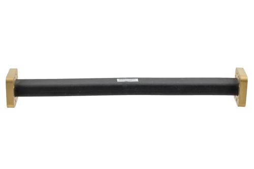 WR-90 Seamless Flexible Waveguide 12 Inch, CPRF Flange Operating from 8.2 to 12.4 GHz