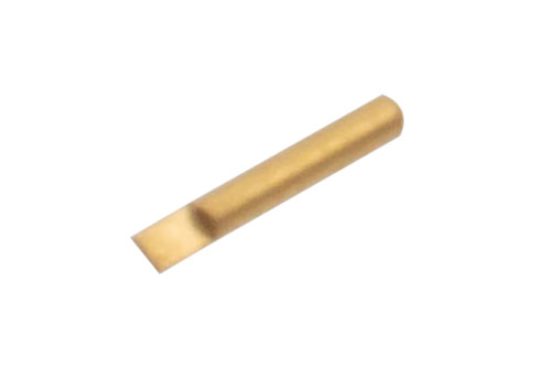 Tab pin for 0.23mm (.009inch) field replaceable connector
