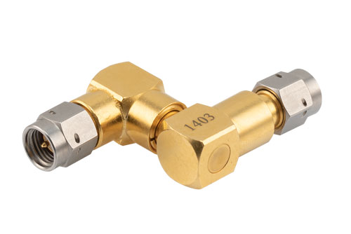 Swivel Joint Operating to 6 GHz, SMA Male to SMA Male Adapter