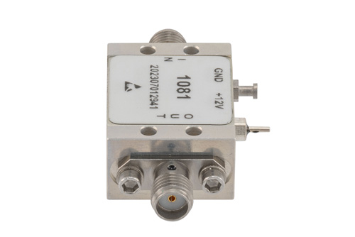21 Db Nf Low Noise Amplifier Operating From 10 Mhz To 6 Ghz With 18 Db Gain 20 Dbm P1db And Sma
