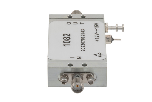 1.3 dB NF Low Noise Amplifier, Operating from 10 MHz to 1 GHz with 34 dB Gain, 27 dBm P1dB and SMA