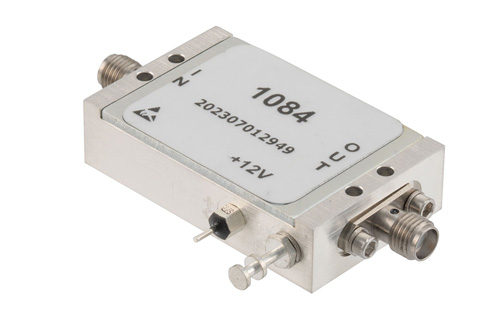 2.7 dB NF Low Noise Amplifier, Operating from 30 MHz to 6 GHz with 50 dB Gain, 21 dBm P1dB and SMA