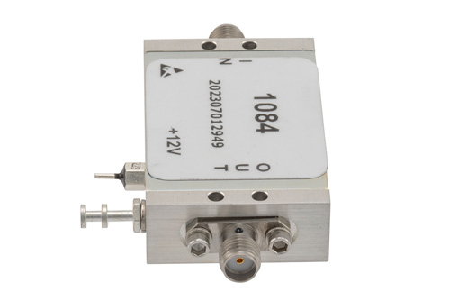 2.7 dB NF Low Noise Amplifier, Operating from 30 MHz to 6 GHz with 50 dB Gain, 21 dBm P1dB and SMA