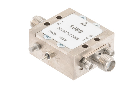 10 Db Nf Low Noise Amplifier Operating From 1 Ghz To 35 Ghz With 43 Db Gain 18 Dbm P1db And Sma