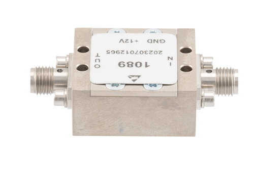 10 Db Nf Low Noise Amplifier Operating From 1 Ghz To 35 Ghz With 43 Db Gain 18 Dbm P1db And Sma