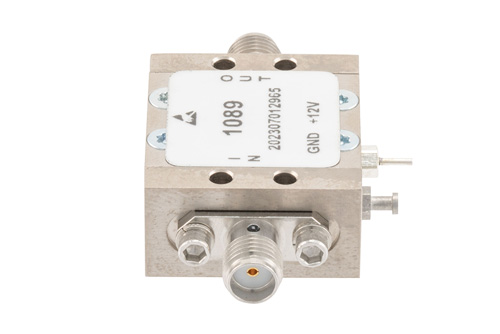 10 Db Nf Low Noise Amplifier Operating From 1 Ghz To 35 Ghz With 43 Db Gain 18 Dbm P1db And Sma