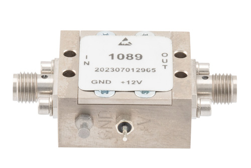 10 Db Nf Low Noise Amplifier Operating From 1 Ghz To 35 Ghz With 43 Db Gain 18 Dbm P1db And Sma