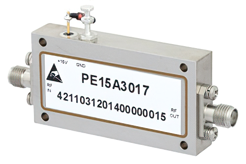 500 mW P1dB, 6 GHz to 18 GHz, Medium Power Broadband Amplifier, 36 dB Gain, SMA