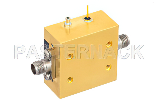 20 dBm P1dB, 30 MHz to 40 GHz, Medium Power Broadband Amplifier, 25 dB Gain, 6 dB NF, 2.92mm