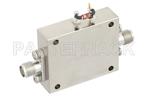 13 dBm P1dB, 2 GHz to 18 GHz, Medium Power Broadband Amplifier, 33 dB Gain, 3.5 dB NF, SMA