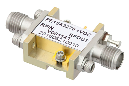 2.5 dB NF, 15.5 dBm Psat, 2 GHz to 20 GHz, Low Noise Broadband Amplifier, 14.5 dB Gain, SMA