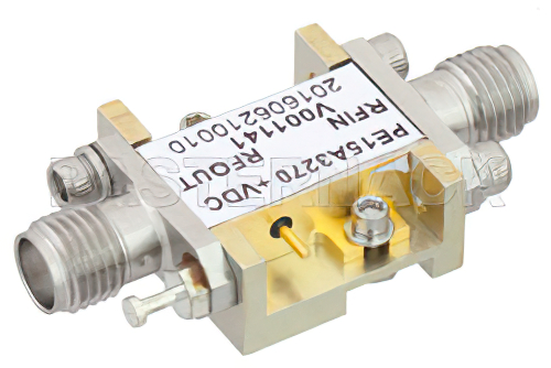 2.5 dB NF, 15.5 dBm Psat, 2 GHz to 20 GHz, Low Noise Broadband Amplifier, 14.5 dB Gain, SMA