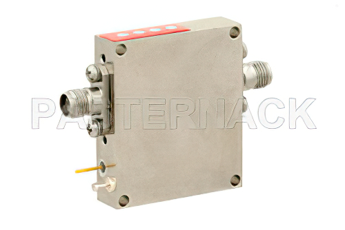 44 dB Gain, 4 dB NF, 11 dBm P1dB, 18 GHz to 40 GHz, Low Noise Broadband Amplifier, 2.92mm