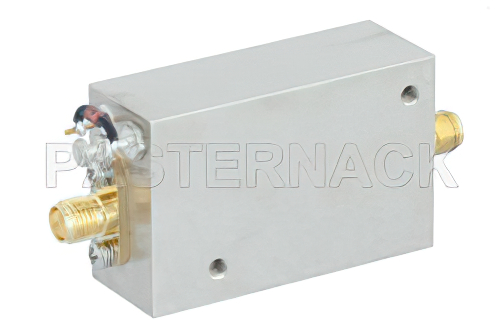 1 Watt P1dB, 2 GHz to 6 GHz, Medium Power Broadband Amplifier, 33 dB Gain, 39 dBm IP3, 5 dB NF, SMA