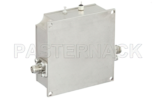 28 dBm P1dB, 50 MHz to 1 GHz, Medium Power GaAs Amplifier, SMA Input, SMA Output, 26 dB Gain, 5 ...