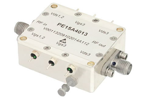 5 Watt Psat, 7.5 GHz to 11 GHz, High Power GaAs Amplifier, SMA, 25 dB Gain
