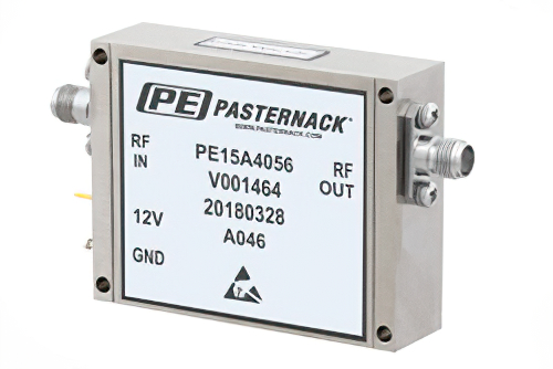 1 Watt P1dB, 2 GHz to 18 GHz, Medium Power Amplifier, SMA, 30 dB Gain, 37 dBm IP3