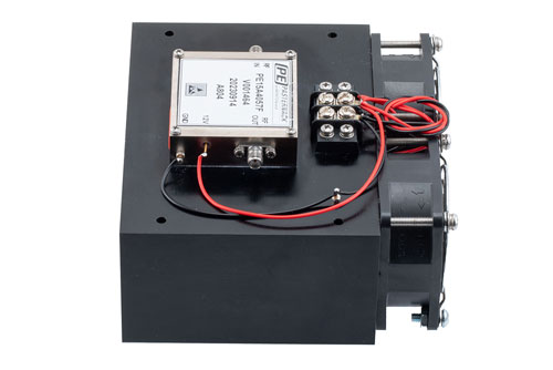 2 Watt P1db 2 Ghz To 18 Ghz Medium Power Amplifier With Heatsink Sma 30 Db Gain 40 Dbm Ip3