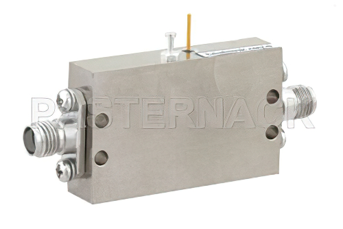 27 dBm P1dB, 6 GHz to 18 GHz, Medium Power Amplifier, SMA, 30 dB Gain, 7 dB NF