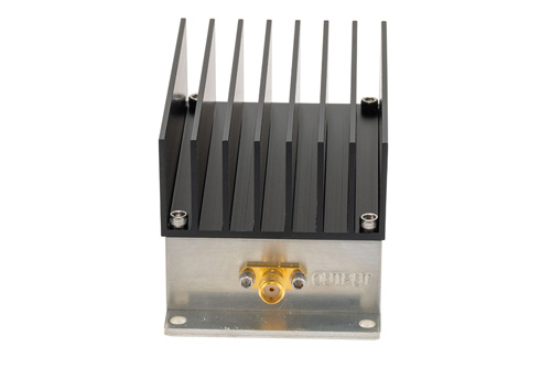 2 Watt P3dB, 2.4 GHz to 2.5 GHz, Medium Power GaAs Amplifier with Heatsink, 31 dB Gain, 43 dBm ...