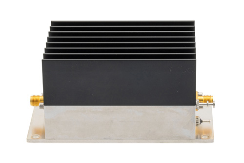 2 Watt P3dB, 2.4 GHz to 2.5 GHz, Medium Power GaAs Amplifier with Heatsink, 31 dB Gain, 43 dBm ...