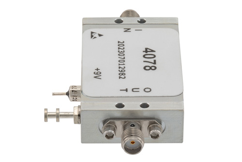 1 Watt P1dB, 4 GHz to 6 GHz, Medium Power GaAs Amplifier, 30 dB Gain, 42 dBm IP3 and SMA