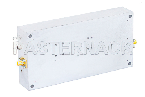 44 dB Gain, 8 Watt Psat, 0.5 MHz to 500 MHz, High Power LDMOS Amplifier, SMA Input, SMA Output ...