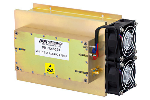 46 dB Gain, 25 Watt Psat, 20 MHz to 1 GHz, High Power LDMOS Amplifier, SMA Input, SMA Output, 48 ...