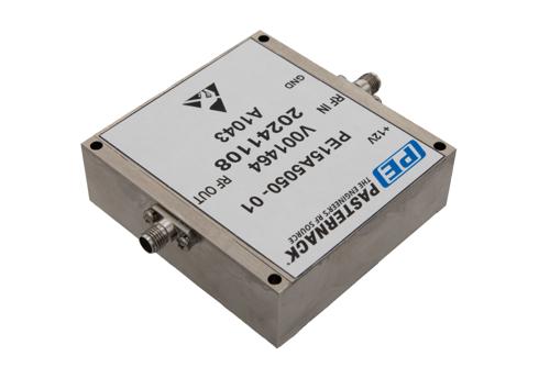 40 dB Gain, 10 Watt P1dB, 6 GHz to 18 GHz, High Power Amplifier, SMA, 46 dBm IP3
