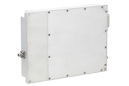 43 dB Gain, 20 Watt Psat, 6 GHz to 10 GHz, High Power GaN Amplifier, SMA, Class AB