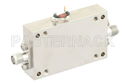 40 dB Gain, 19 dBm Psat, 6 GHz to 18 GHz, Limiting Amplifier, -20 to 20 dBm Pin, SMA