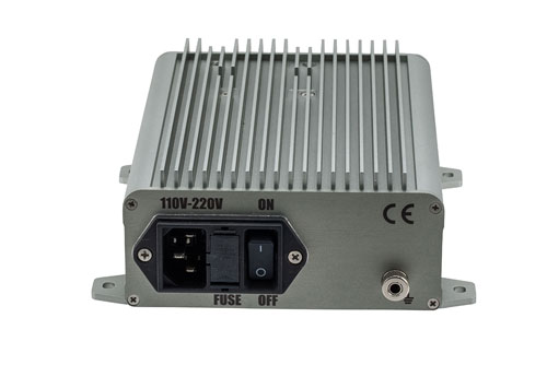 29 dB Gain, 22 dBm P1dB, 0.01 GHz to 20 GHz, Broadband AC Low Noise Amplifier, Bench-Top , 110 ...