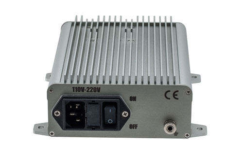 42 dB Gain, 16 dBm P1dB, 0.1 GHz to 18 GHz, Broadband AC Low Noise Amplifier, Bench-Top, 110 ...