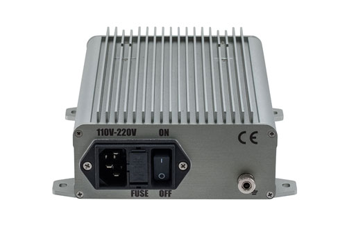 45 dB Gain, 26 dBm P1dB, 0.5 GHz to 4 GHz, Broadband AC Low Noise Amplifier, Bench-Top, 110 ...