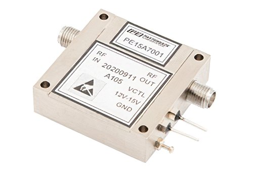 40 dB Variable Gain Amplifier, 15 dBm P1dB, 500 MHz to 2 GHz, 20 dB Gain Control, 4.5 dB NF, SMA
