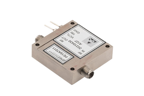 40 Db Variable Gain Amplifier 10 Dbm P1db 1 Ghz To 40 Ghz 20 Db Gain Control 5 Db Nf 292mm 3400