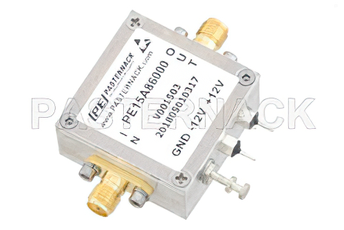 11 dBm P1dB, DC to 2 GHz, DC Coupled Amplifier, 8 dB Gain, 25 dBm IP3, SMA
