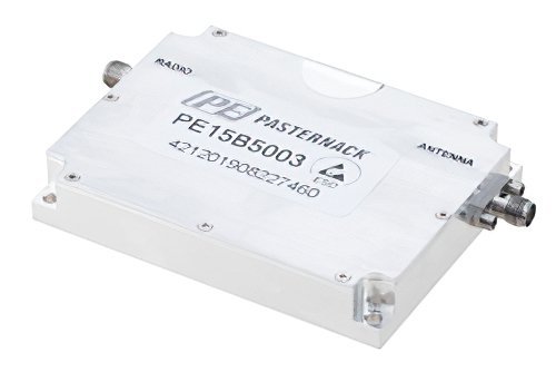 GaN High Power BiDirectional Amplifier, 30 MHz to 2.7 GHz 8W Psat, 1 usec Switching, 36dB Tx ...