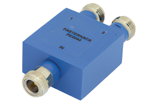 2 Way N Power Divider From 2 MHz to 500 MHz Rated at 1 Watt